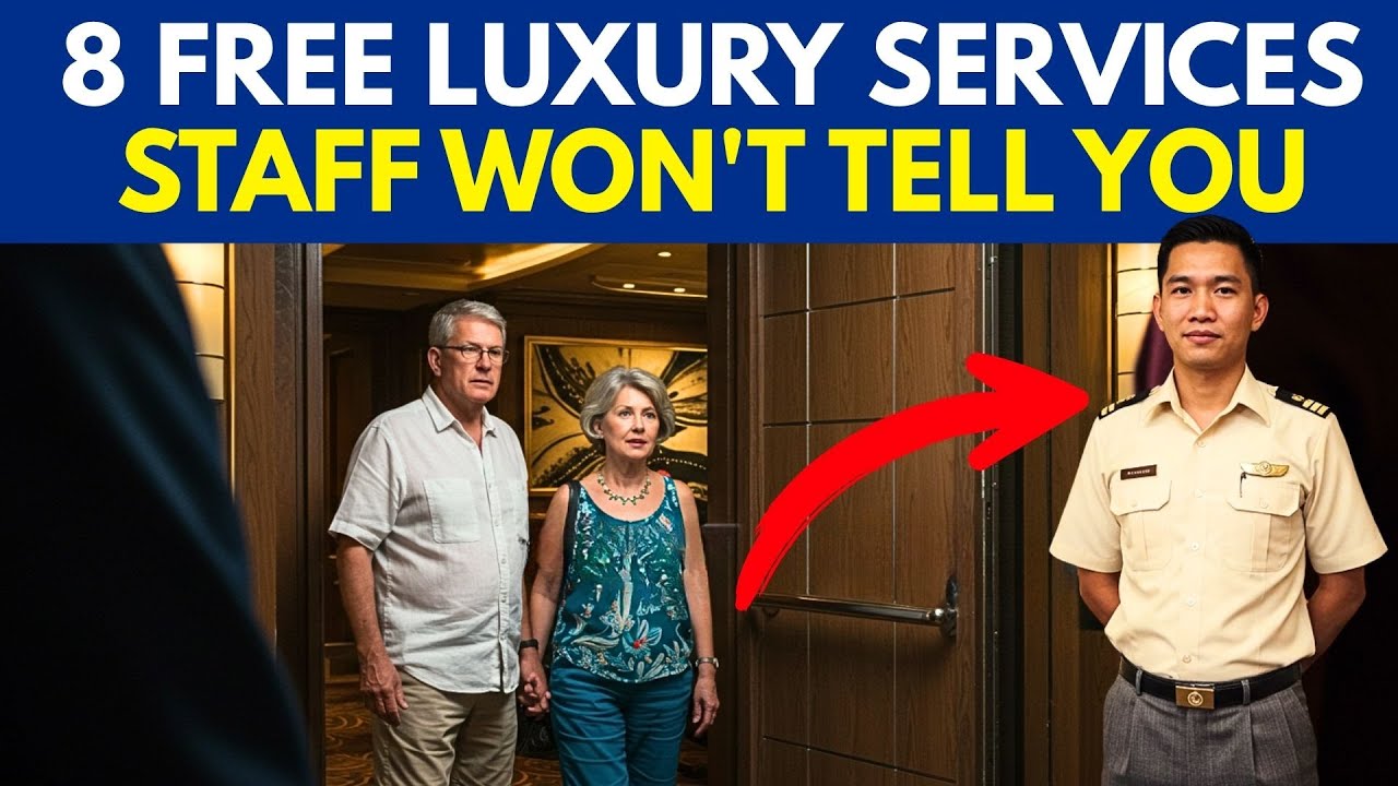 Cruise Ship Employee Reveals: 8 SECRET FREE Services Worth $3,000 That ...