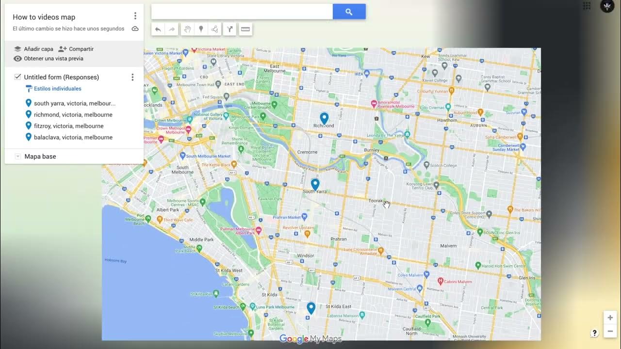 How to import & edit data in Google My maps - YouTube