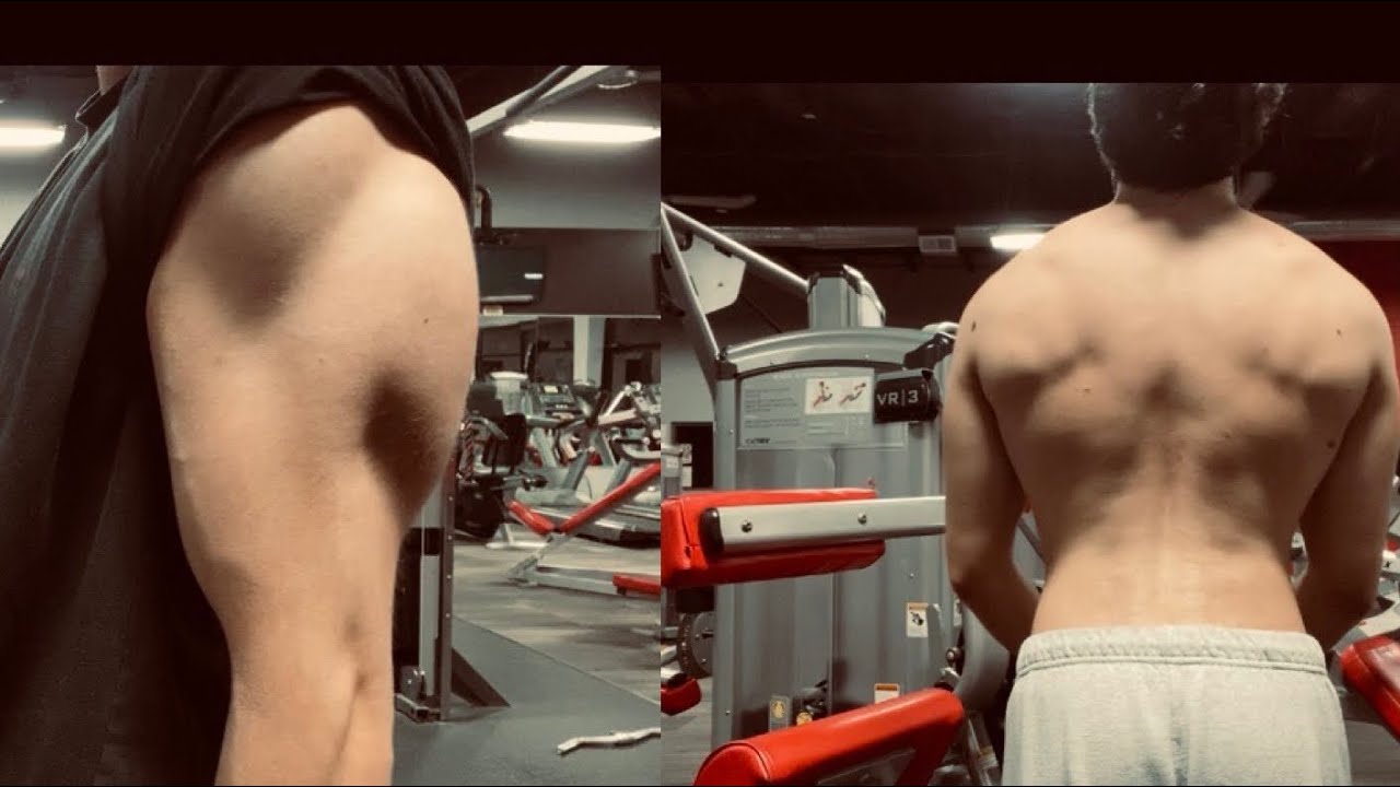 Growing a demon back | Teen bodybuilding | #backworkout #fitness # ...