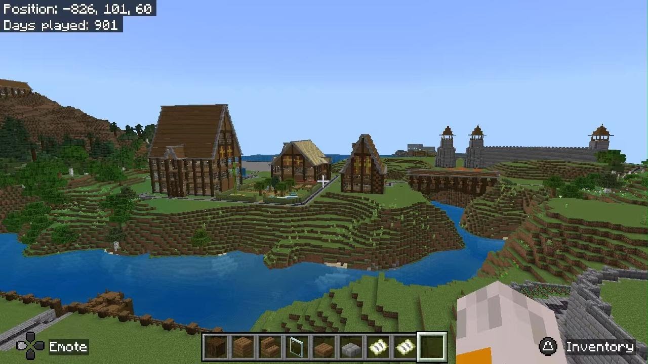 Minecraft Country-Side City Map Update - YouTube