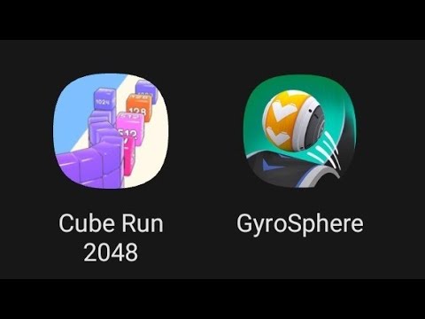 Cube Run 2048 & Gyro Sphere All Levels SpeedRun gameplay Android, ios Gaming Channel Levels Now ...