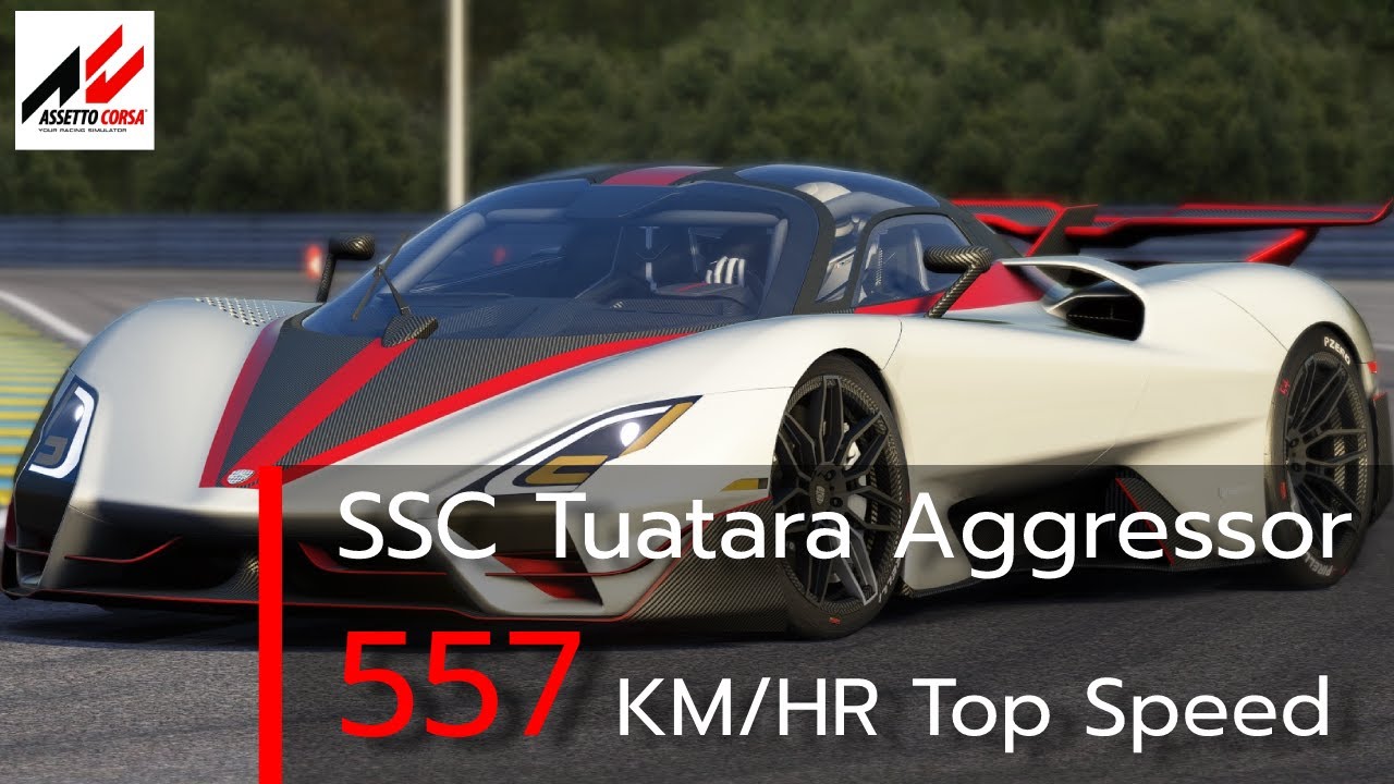 SSC Tuatara Aggressor Top Speed 557 KM/HR | 24 Hours of Le Mans ...