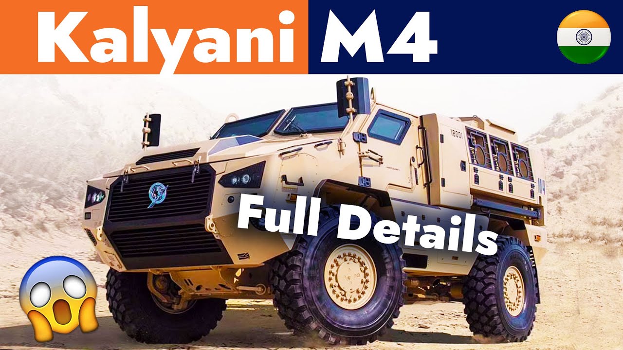 Kalyani M4 | Armored Vehicles | Military Vehicle - YouTube