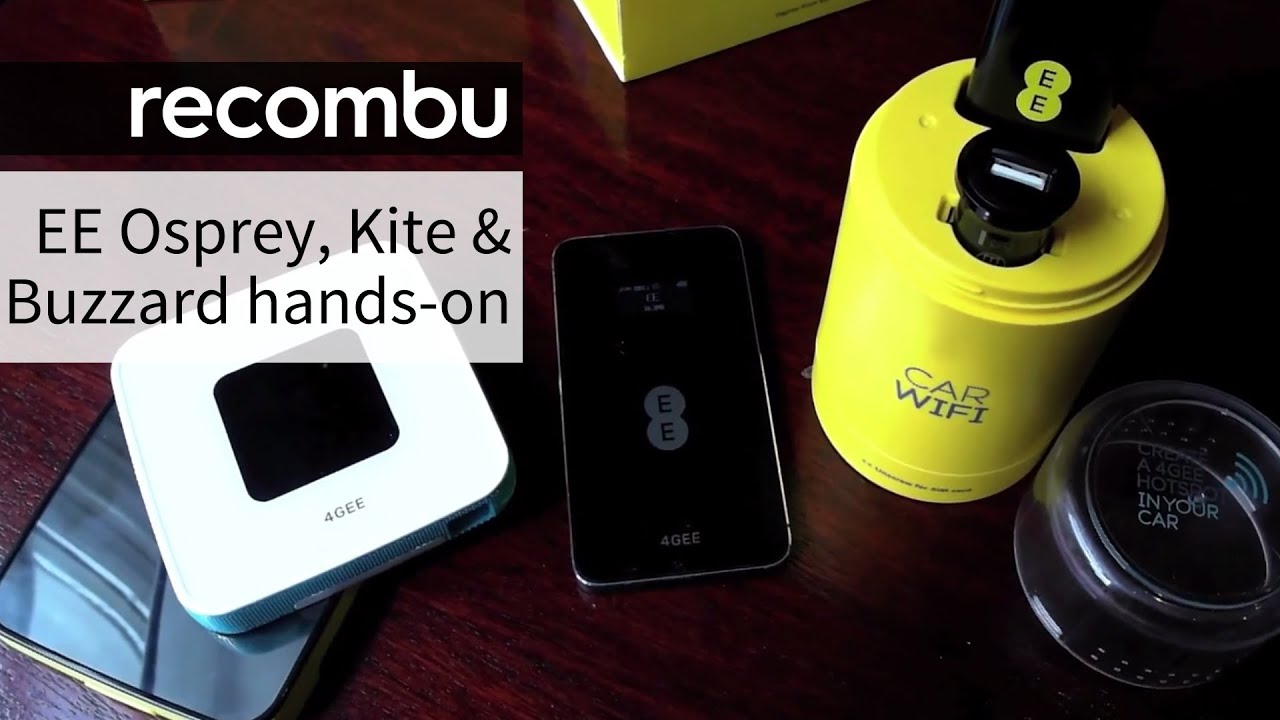 EE Osprey, Kite & Buzzard hands-on - YouTube