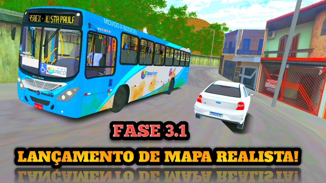 PRÓTON BUS SIMULATOR - LANÇAMENTO DO MAPA PROJETO GUARULHOS ÁREA 2 V.1 ...
