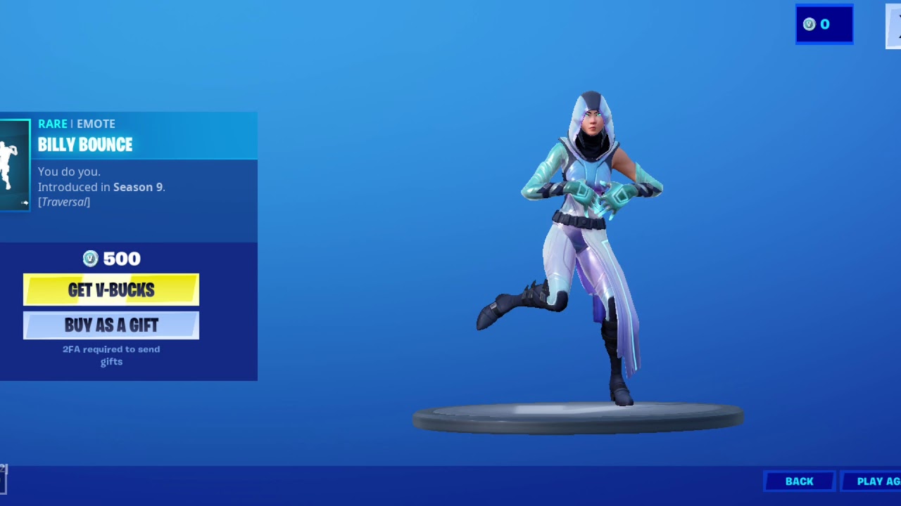 Fortnite - Billy Bounce emote - YouTube