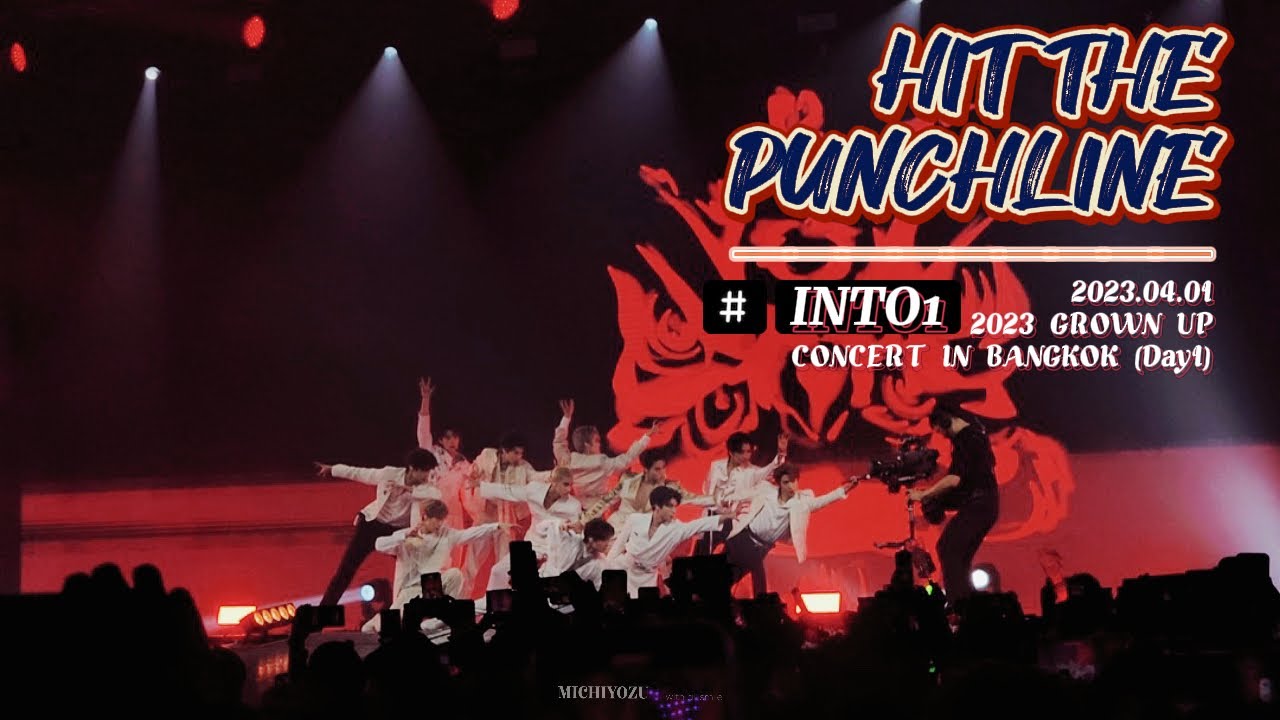 [4K] 【INTO1 FANCAM】 2023.04.01 INTO1 2023 "GROWN UP" CONCERT IN BANGKOK ...