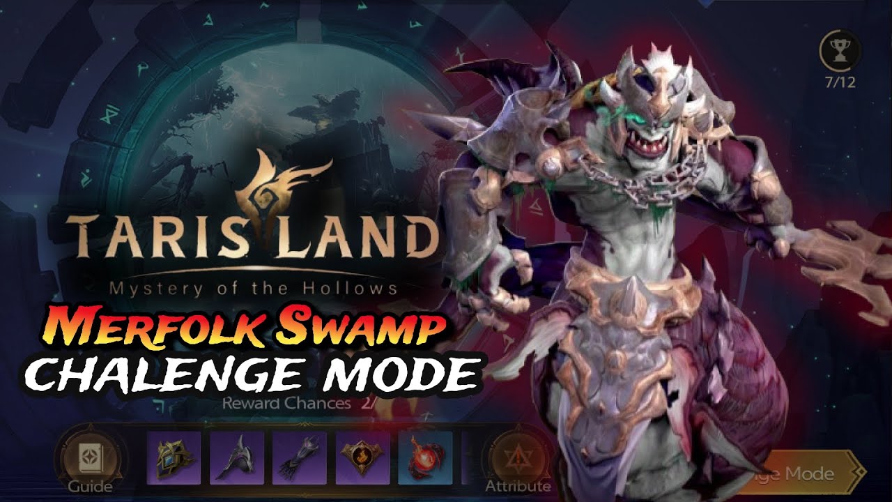 Merfolk Swamp | Challenge Mode - Breakdown【 TarisLand 】 - YouTube