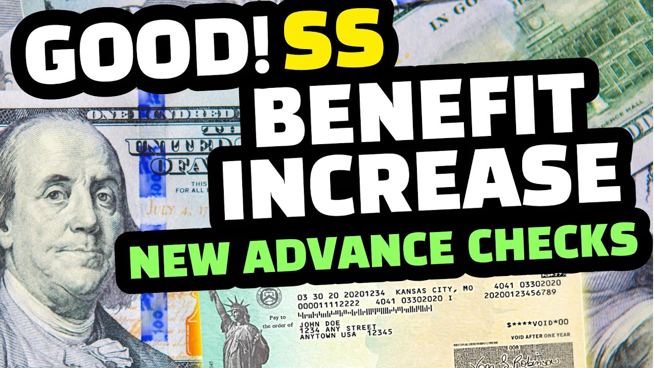 Social Security Benefits Increase 2023 | New Advance Payment | Stimulus ...