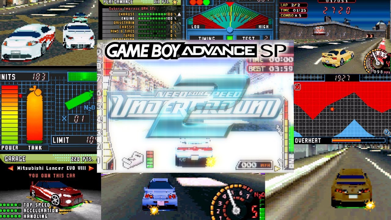 Need for Speed: Underground 2 (GBA) | NostalgiaCore Edit - YouTube