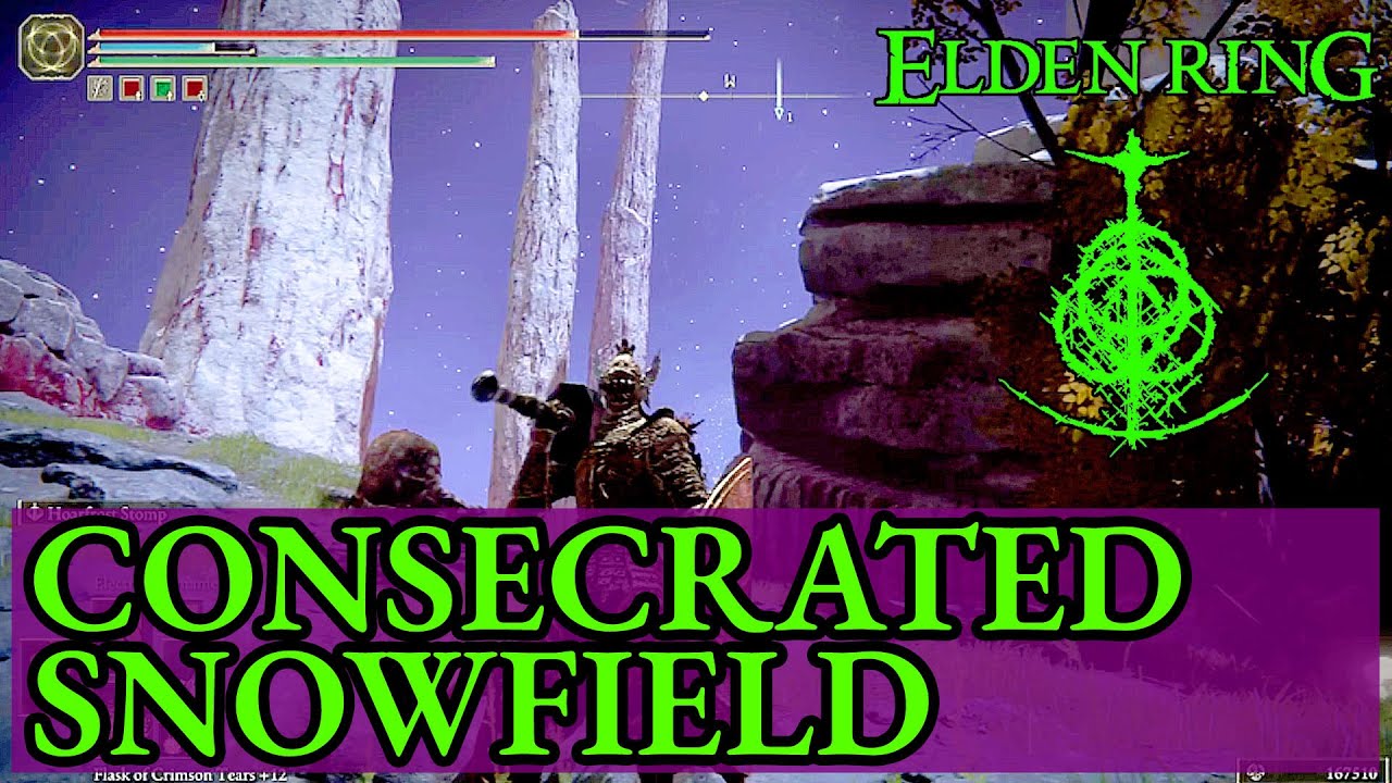 ELDEN RING How to get to Consecrated Snowfield - Elden Ring Guide - YouTube
