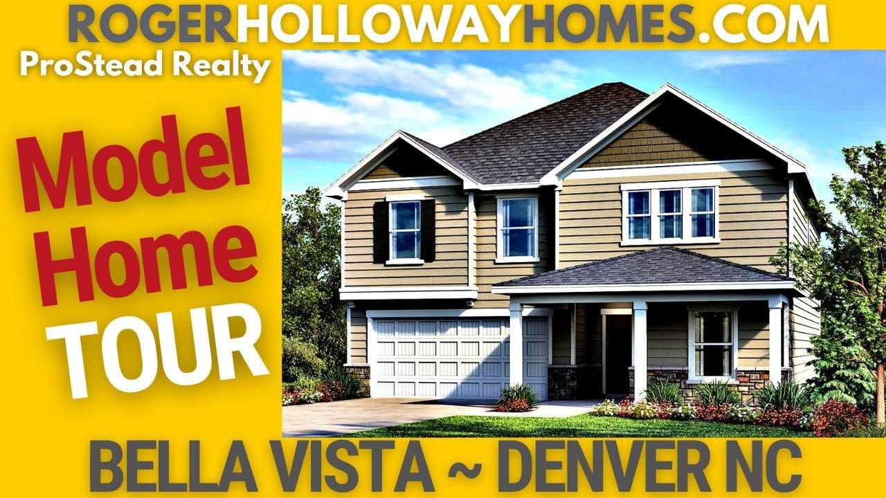 Model Home TOUR at Bella Vista [KB Homes in Denver NC] - YouTube