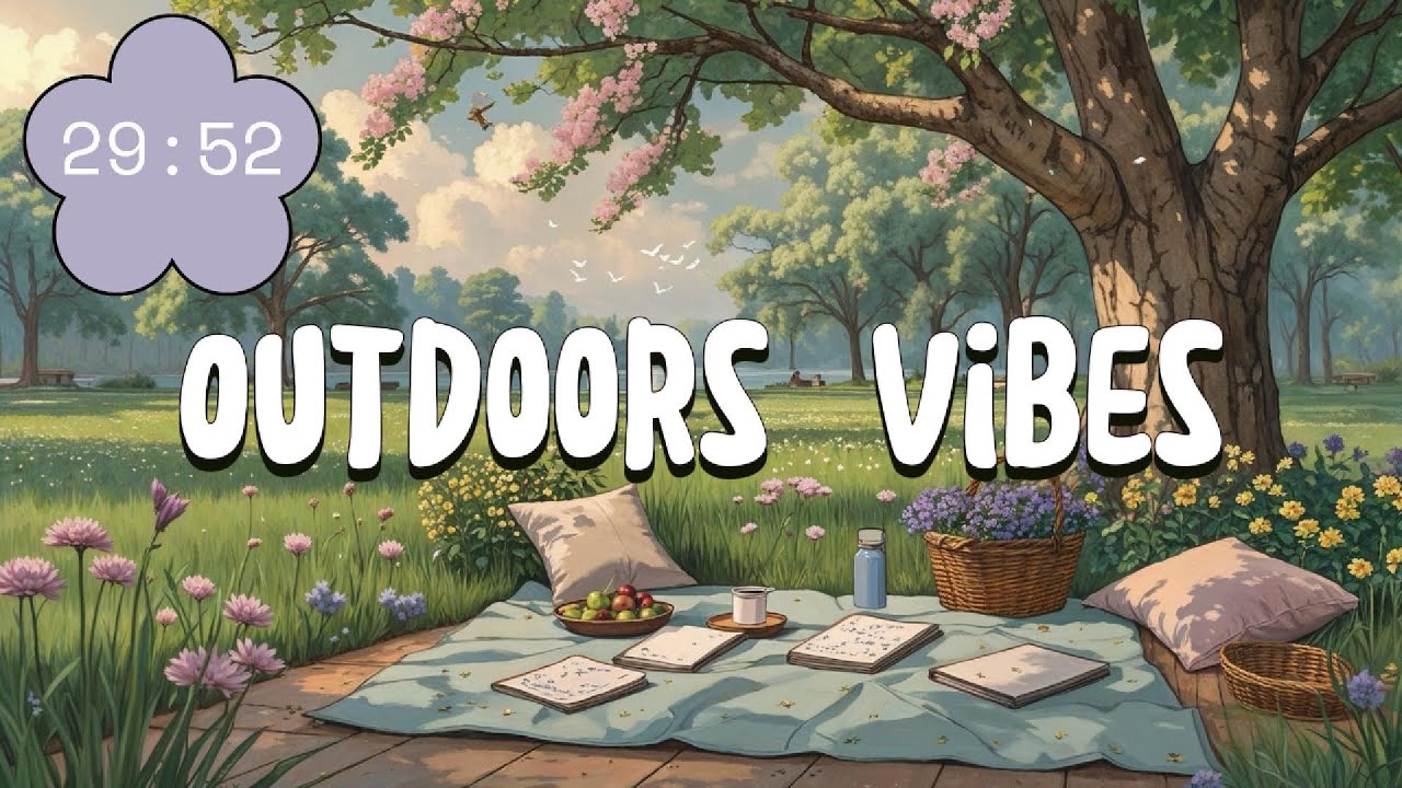Cute Spring Calm 30 Minute Lofi Timer - YouTube