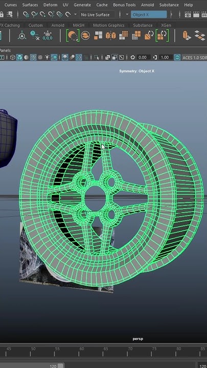 How to Model Rim in Maya! - YouTube