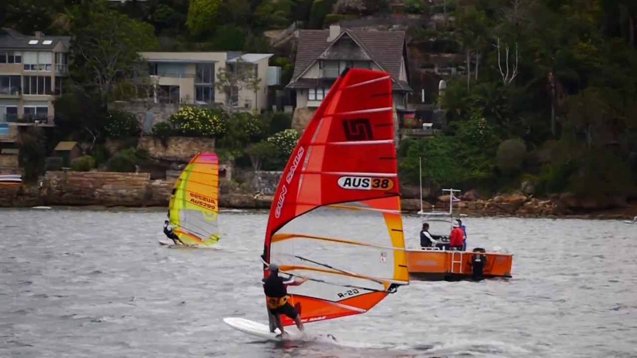 Formula Windsurfing at Middle Harbour - YouTube