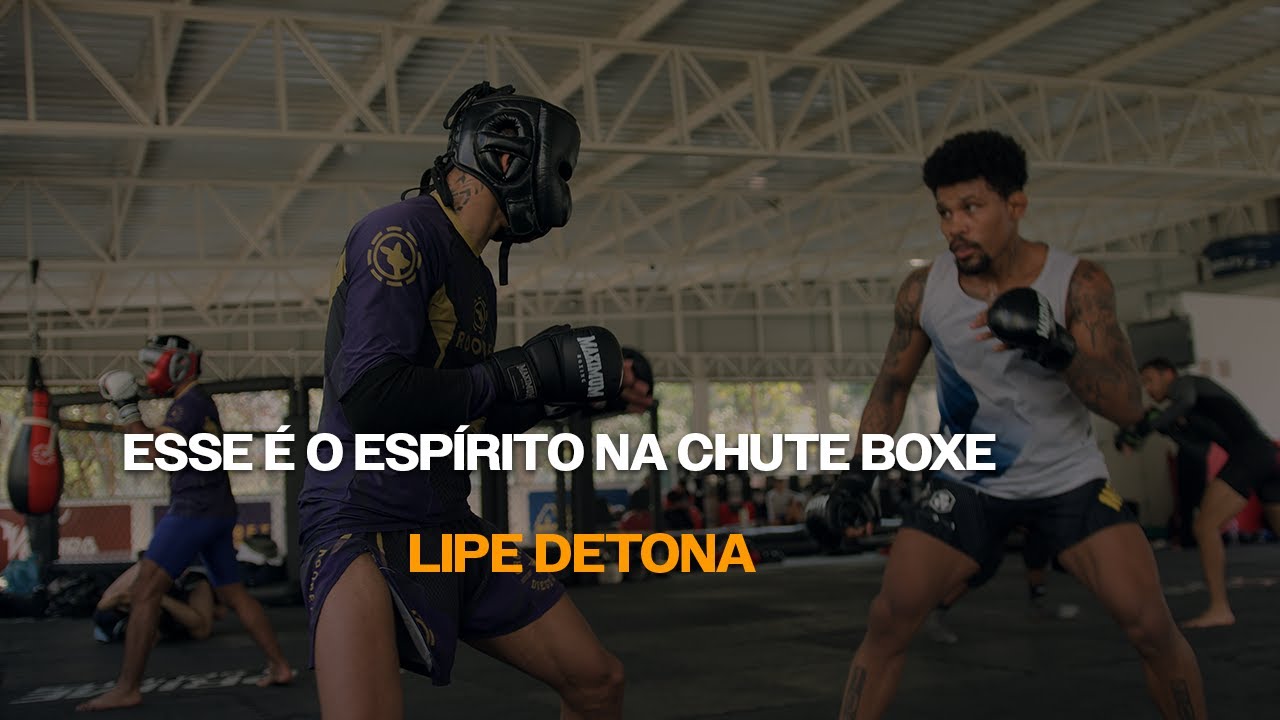 UM DIA DE TREINO NA CHUTE BOXE DIEGO LIMA | LIPE DETONA - YouTube