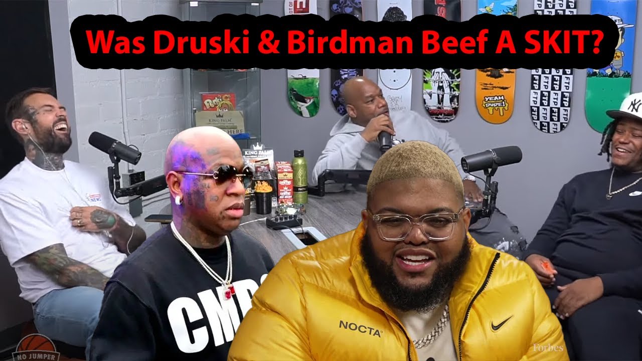 Unveiling the Truth: Adam22 Grills Wack100 on Druski & Birdman Beef ...