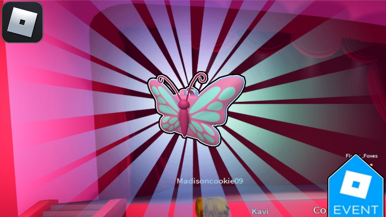 [Roblox FREE ACCESSORY 2023!] How to get Pink Flutter Wings Backpack in the American Girl World ...