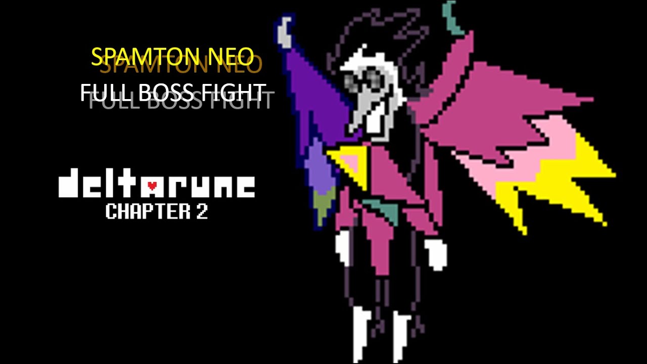 SPAMTON NEO FULL BOSS FIGHT!!! [DELTARUNE CHAPTER 2] - YouTube