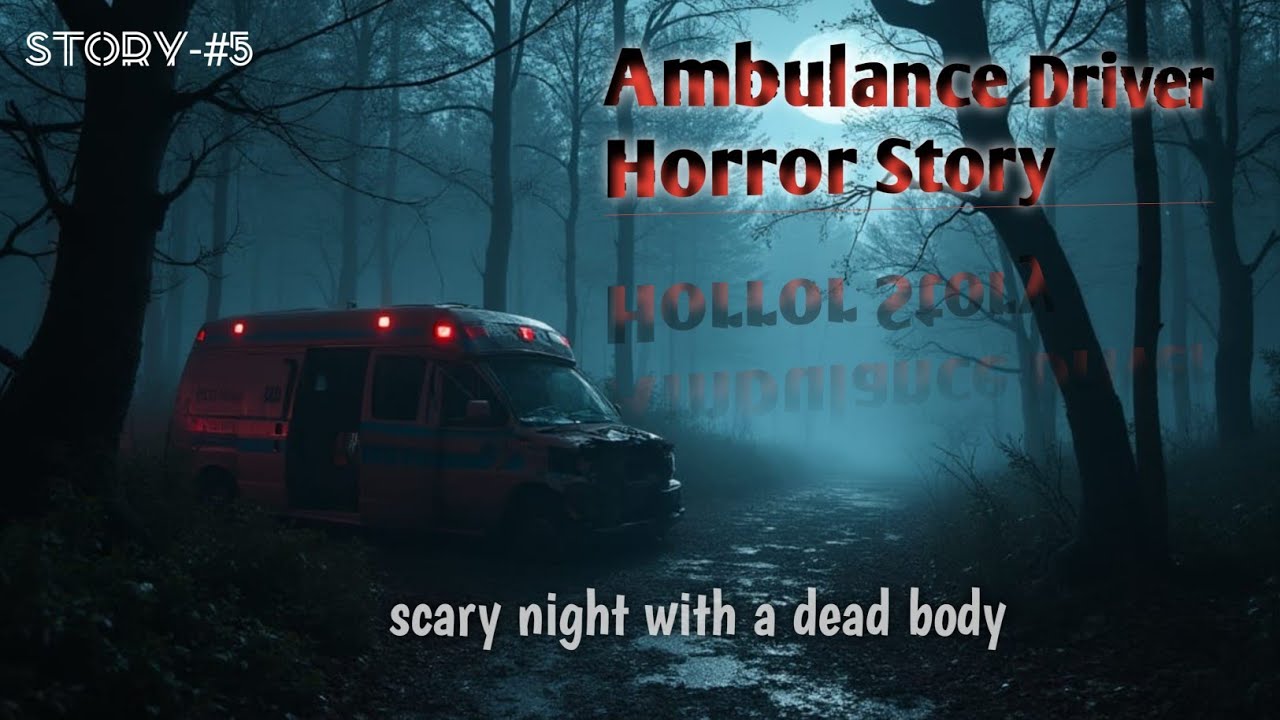 Scary Night Journey with a Dead Body | Ambulance driver Horror Story # ...