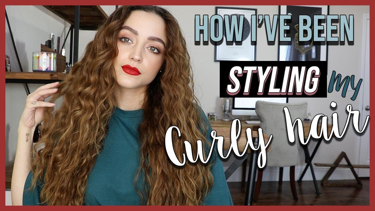 HOW I CURL MY HAIR | Fun lil Hair Tutorial!! - YouTube