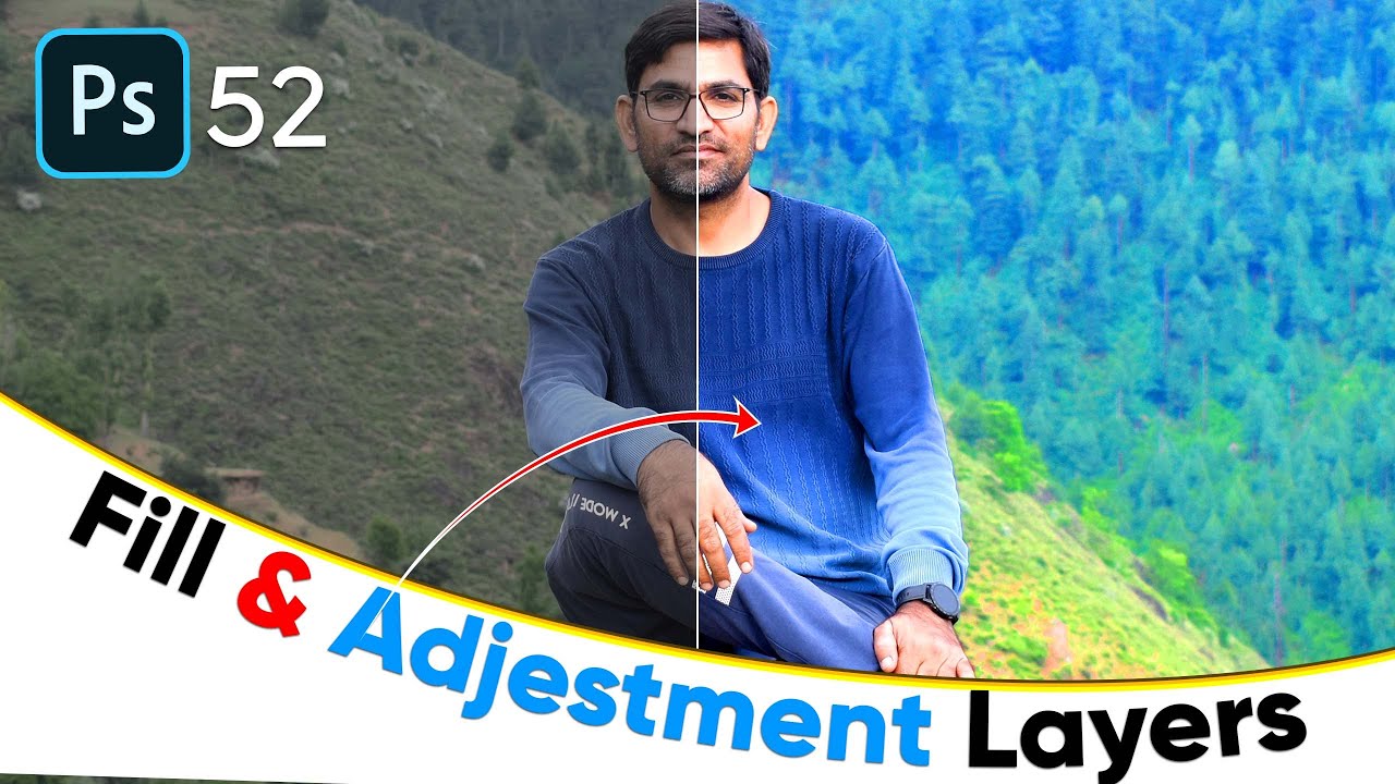Adjustment Layer In Photoshop Fill Layer In Photoshop Tutorial Class Adjustment Layer In Photoshop Fill Layer In Photoshop Tutorial Class