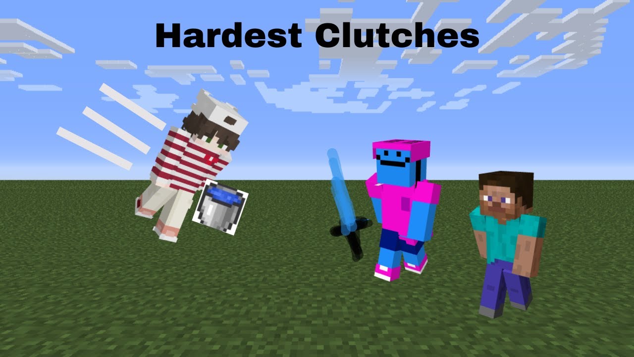 Doing Minecraft's HARDEST Clutches To Win PVP - YouTube