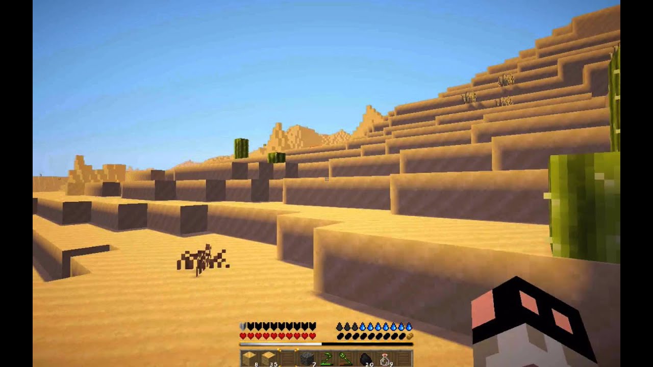 Minecraft Sahara Survival-Episode 1 - YouTube
