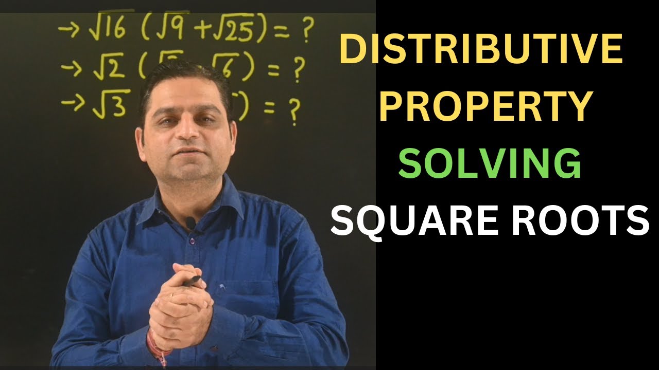 How to Apply Distributive Property in Solving Square Roots | Concept ...