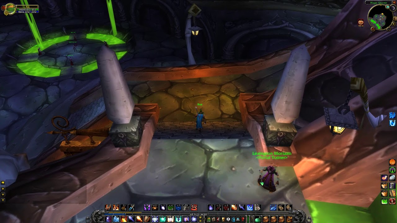 Report to Anastasia WoW Classic Mage Quest (Turn in spot) - YouTube