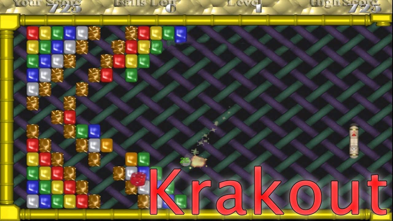 Krakout (Windows game 2002) - YouTube