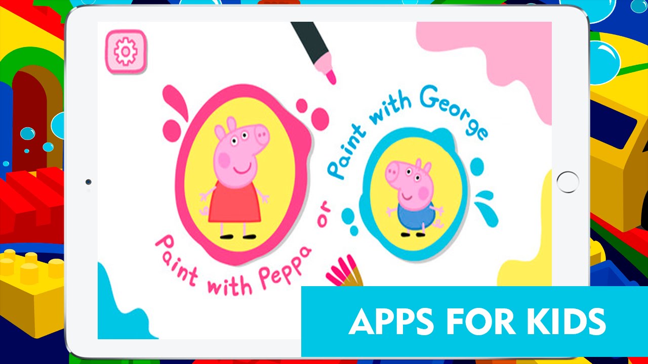 Apps para Crianças (Apps for Kids): Peppa Pig Paintbox - YouTube