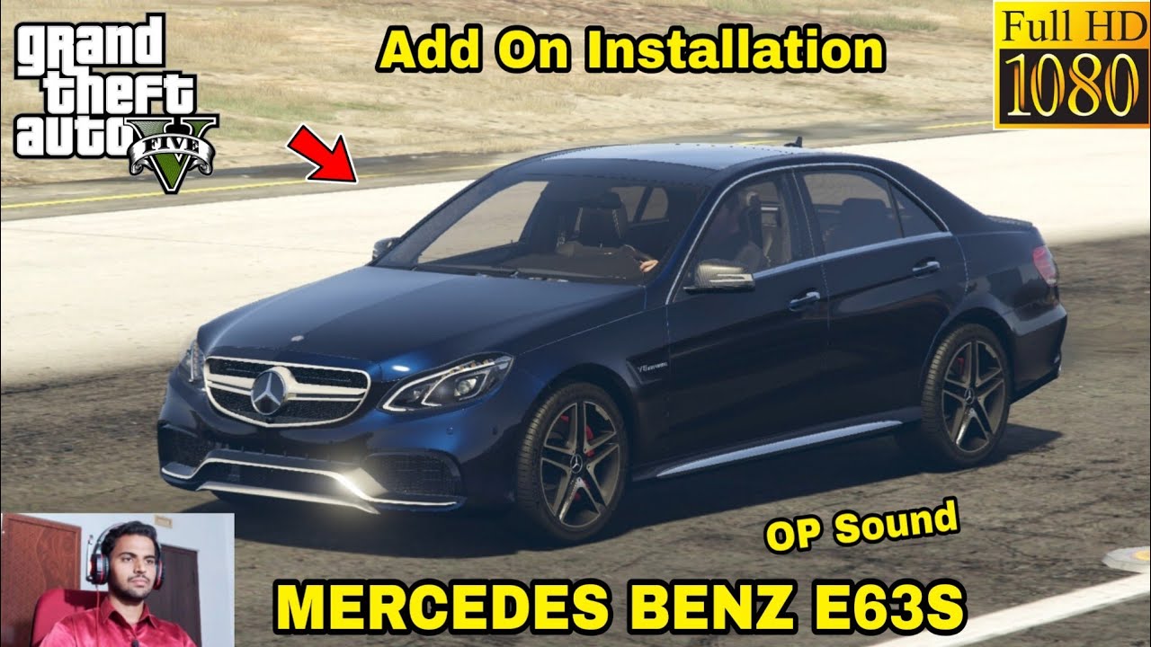 GTA 5 : HOW TO INSTALL MERCEDES BENZ E63S CAR MOD🔥🔥🔥 - YouTube