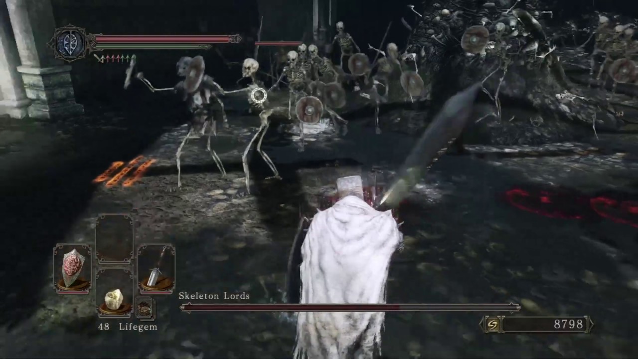 Dark Souls 2 - Skeleton Lords - YouTube
