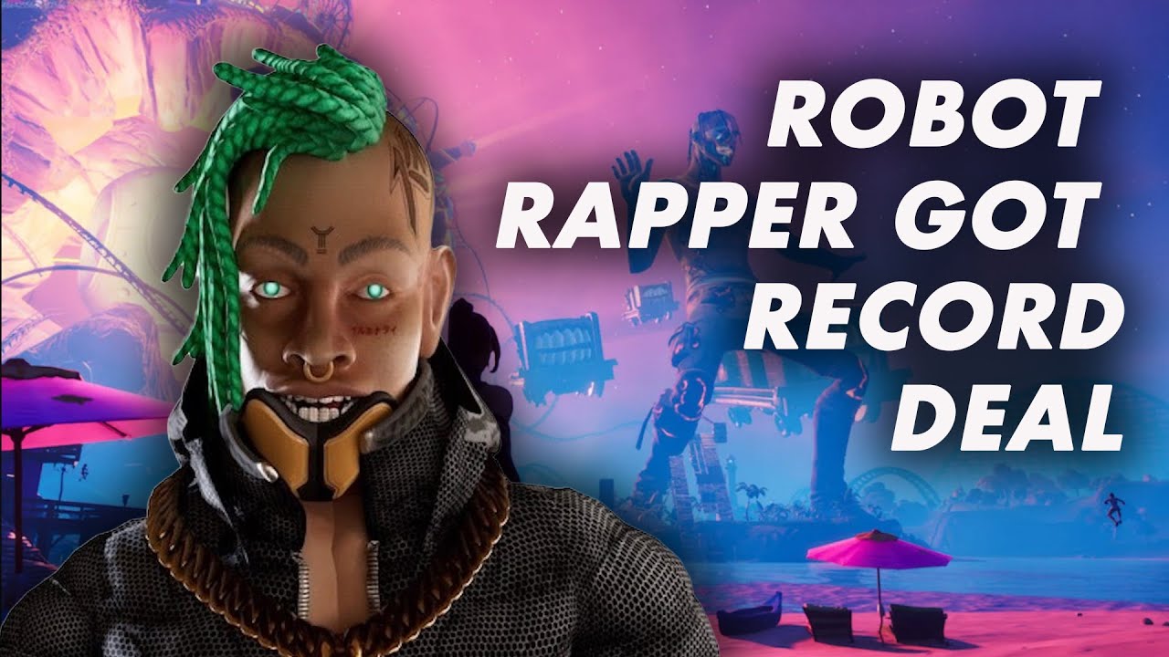 Robot Rapper Got Record Deal @FNMeka @capitolrecordsUS - YouTube