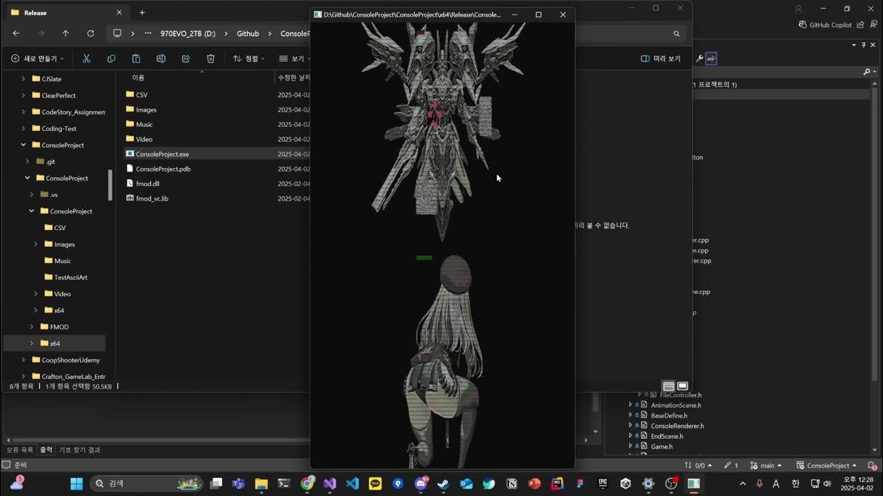 Console Project - Ascii Nikke - YouTube