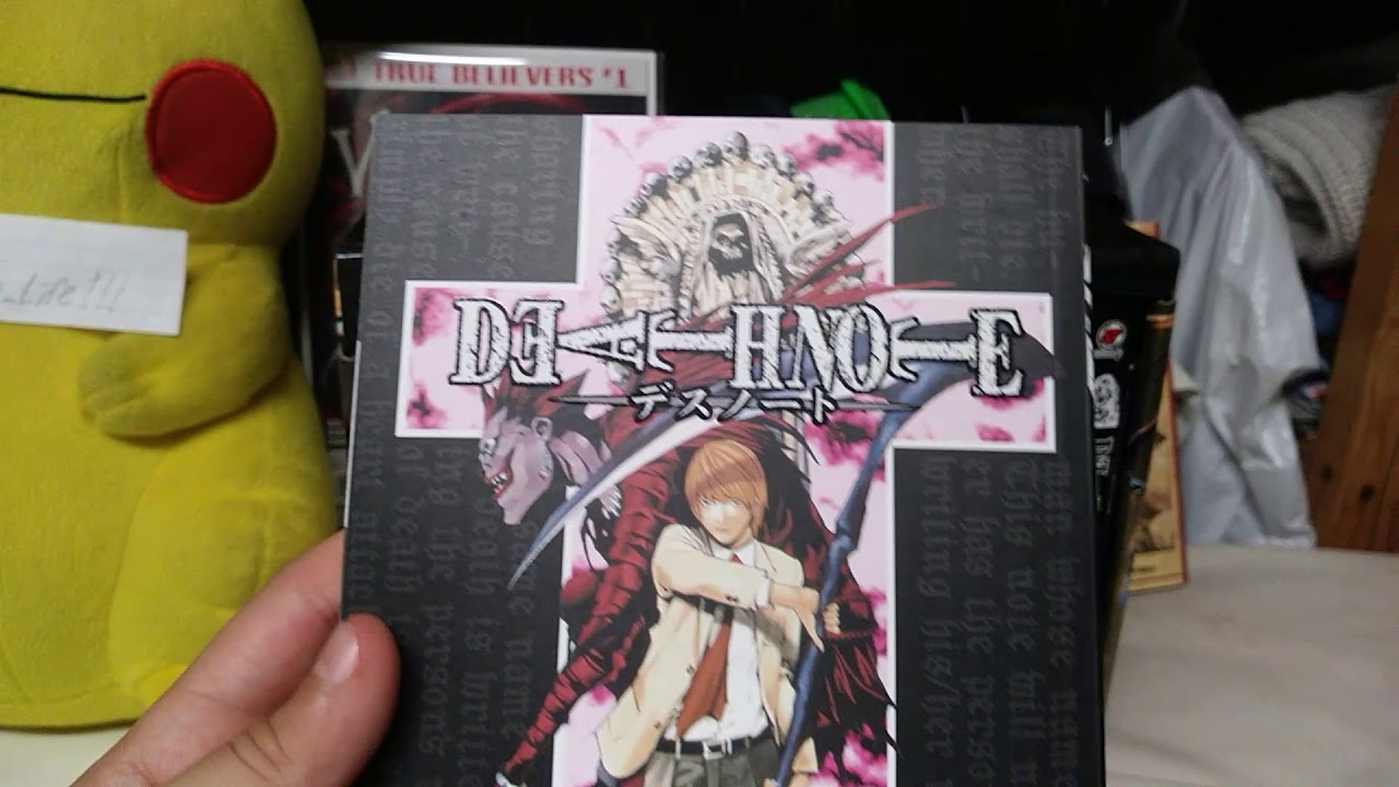 Unboxing Death Note manga box set!!! - YouTube