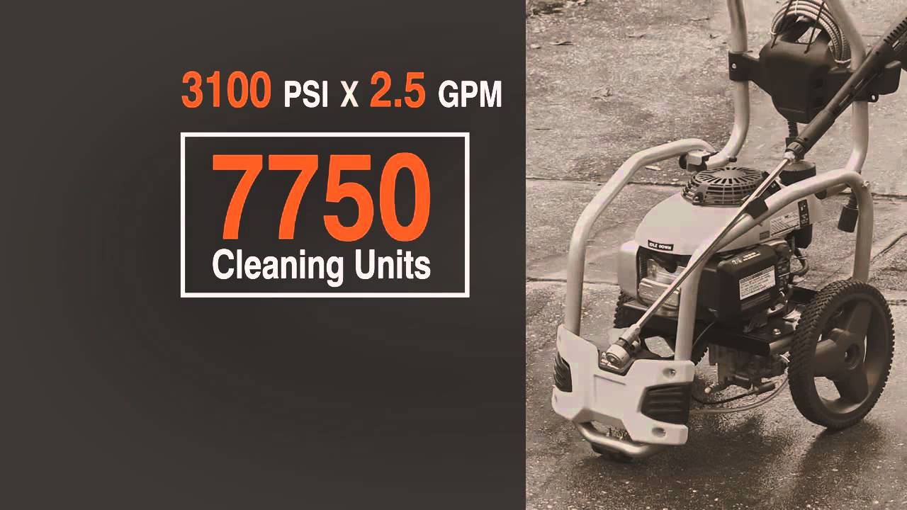 Generac OneWash 6412 Pressure Washer Review [2,000-3,000 PSI 2.8-GPM ...