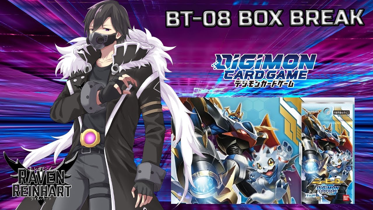 Raven's Digimon Card Game: BT8 Box Break!!! - YouTube