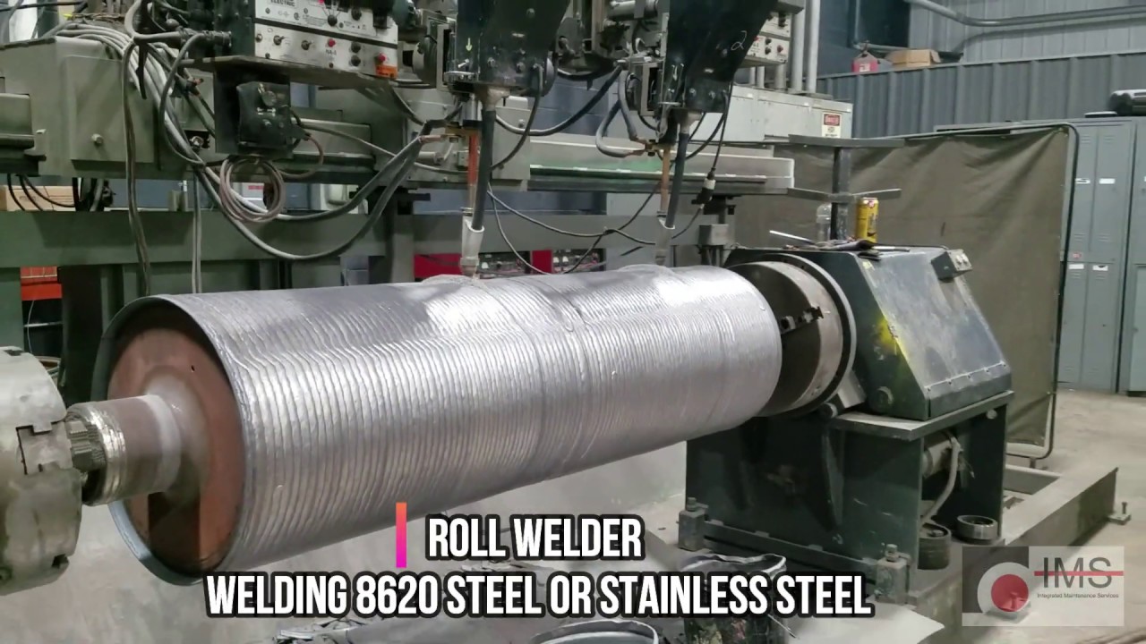 Roll Welder in action. - YouTube