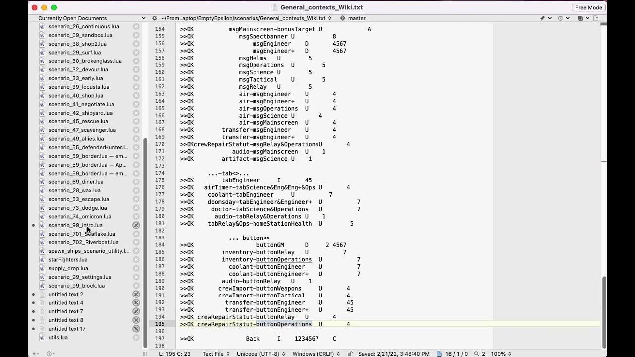 Empty Epsilon Scenario Writing - Refactor, Custom Message (13) - YouTube