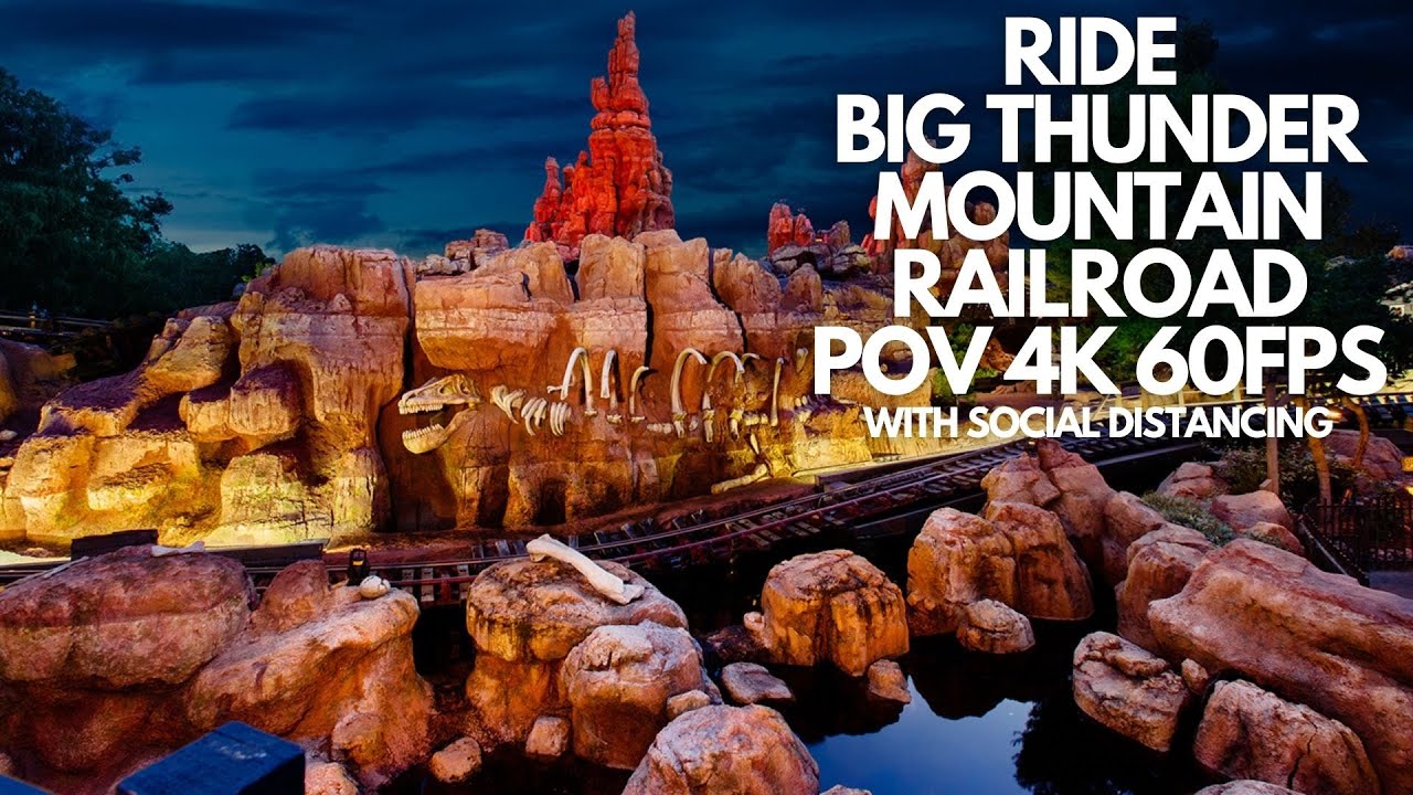 RIDE THE WILDEST RIDE IN THE WILDERNESS POV 4K 60FPS Big Thunder ...