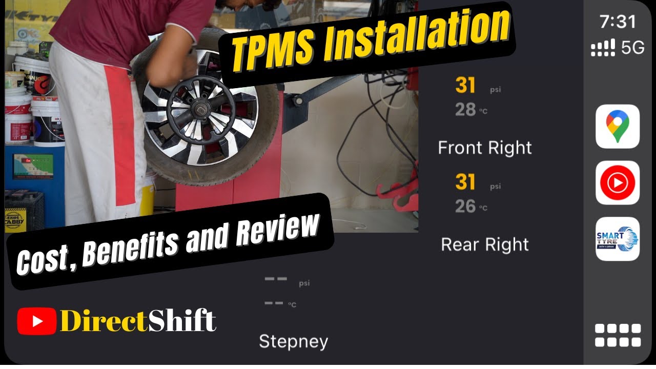 JK Tyre TPMS Installation in Skoda Volkswagen Cars (Only ₹800) | TPMS ...