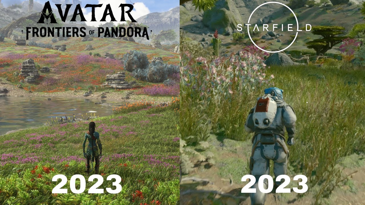 Avatar Frontiers of Pandora vs Starfield - Physics and Details ...