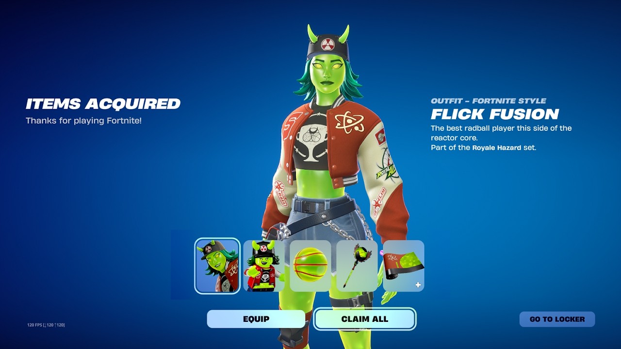 *New* Fortnite Flick Fusion Skin In Item Shop 😍😱🔥 - YouTube