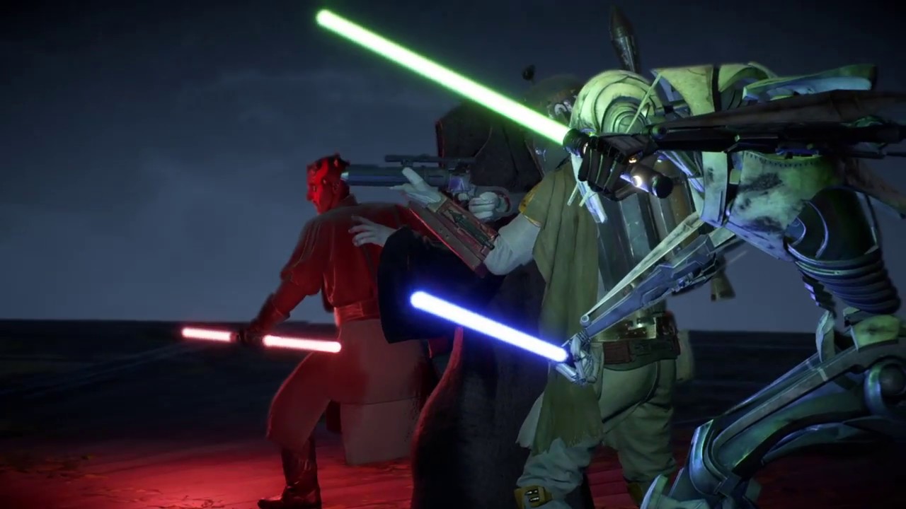 Star Wars Battlefront 2 - General Grievous HvV Gameplay!!! - YouTube