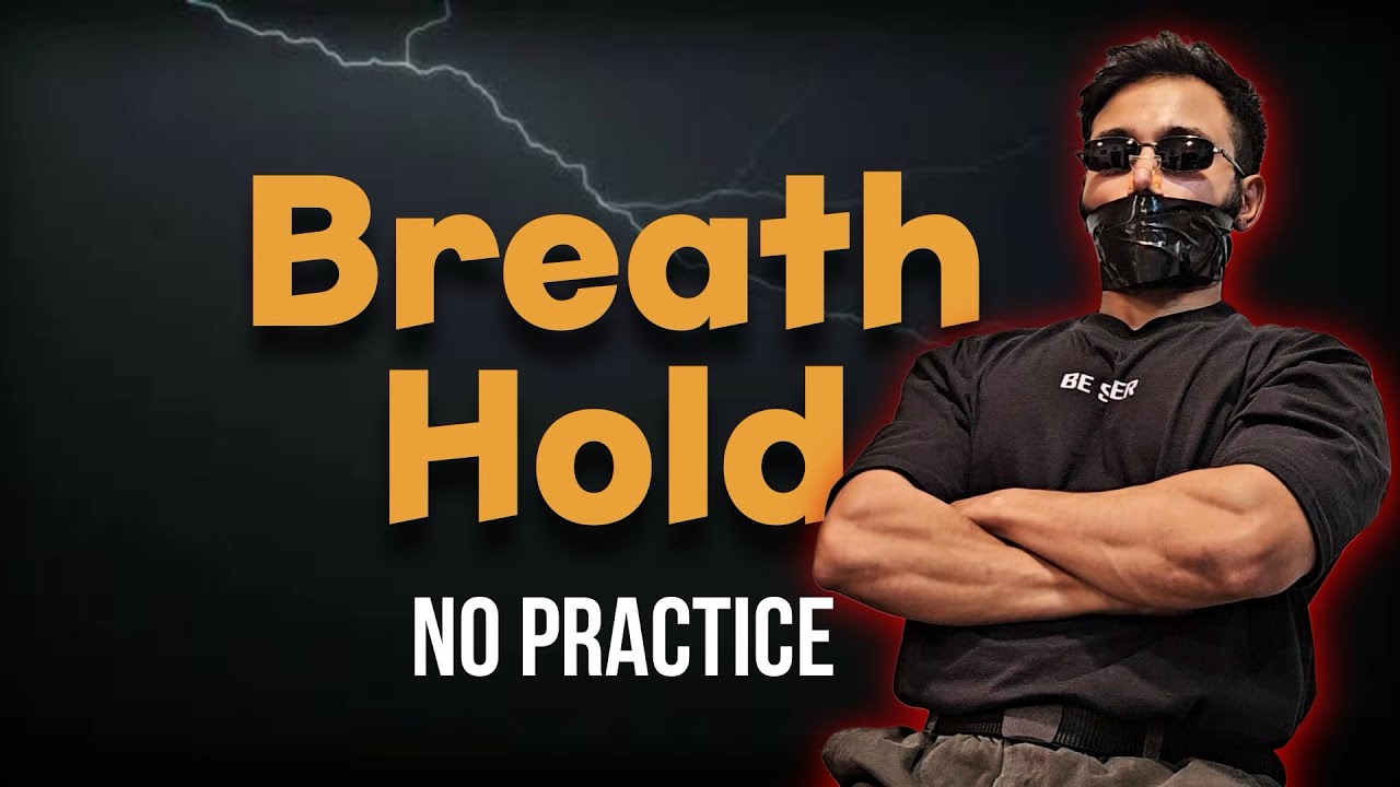 Holding breath for maximum time - YouTube
