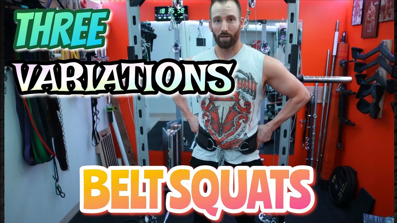 3 DIY BELT SQUAT SETUPS - YouTube