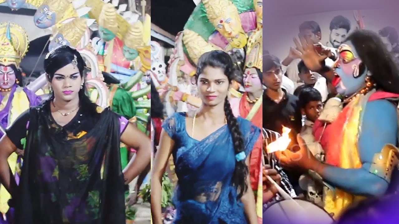 kalika dance bethala dance Yendagandi poleramma Jatara kali matha ...