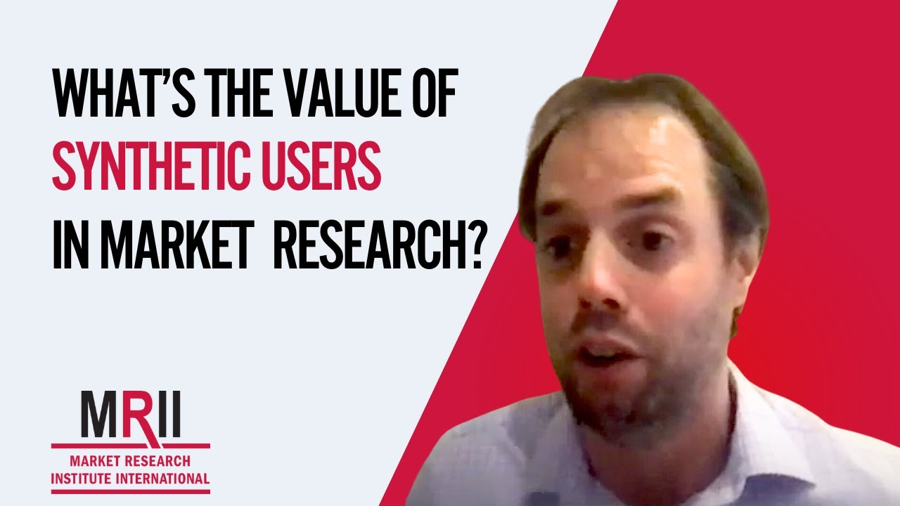 What’s the Value of Synthetic Users in Market Research? - YouTube